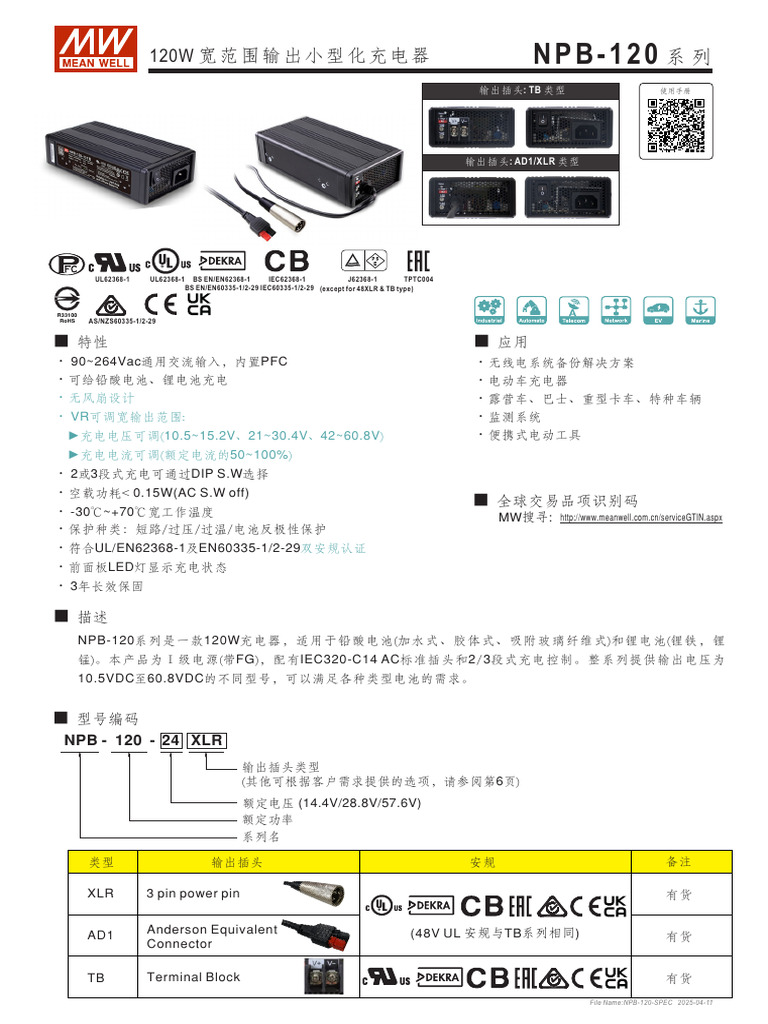 NPB 120 Spec CN | PDF