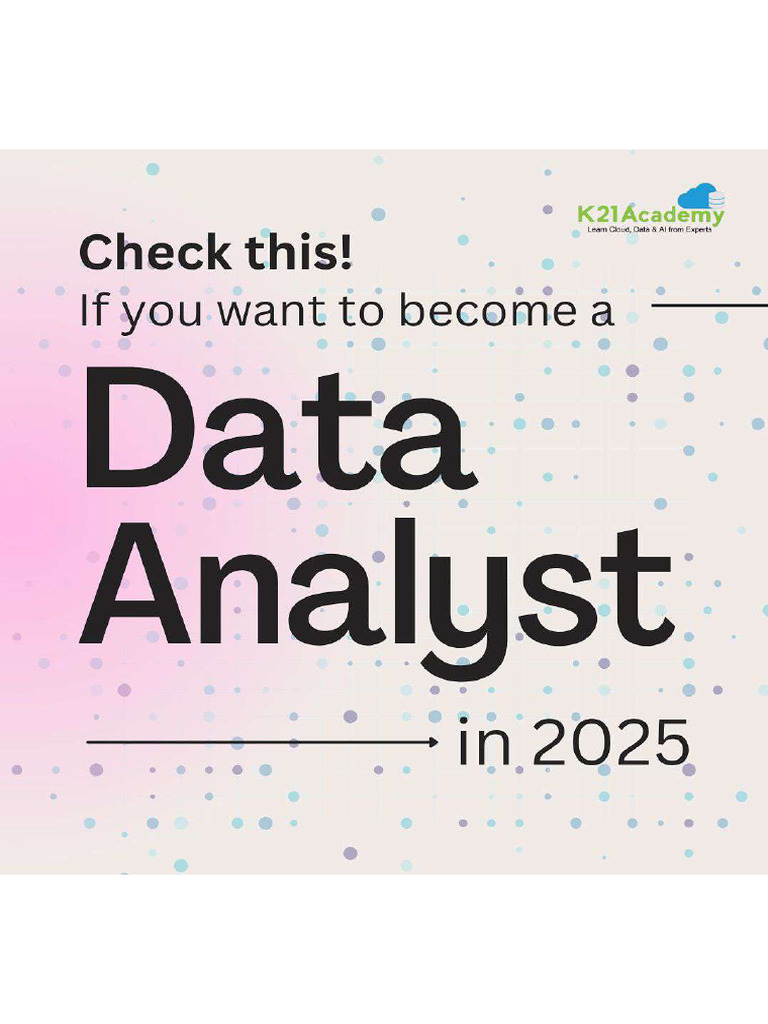 Data Analyst | PDF