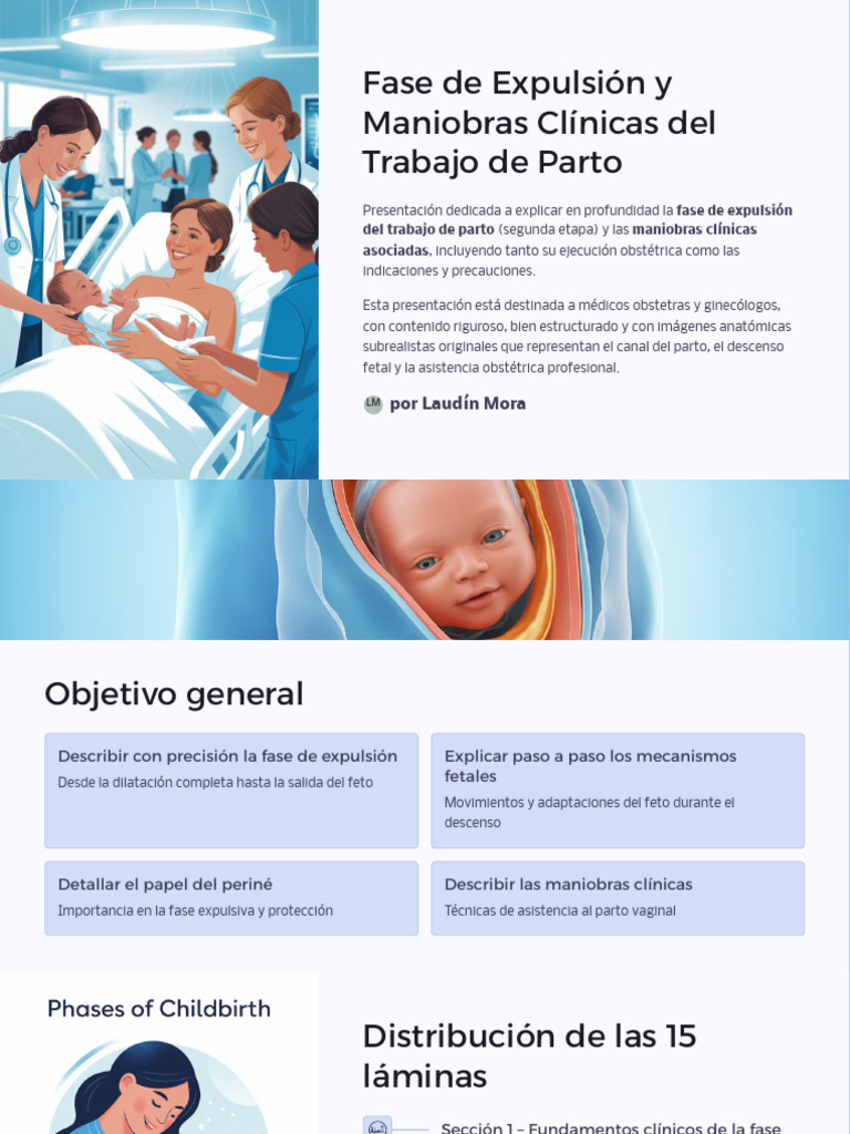 Fase de Expulsion y Maniobras Clinicas Del Trabajo de Parto | PDF ...