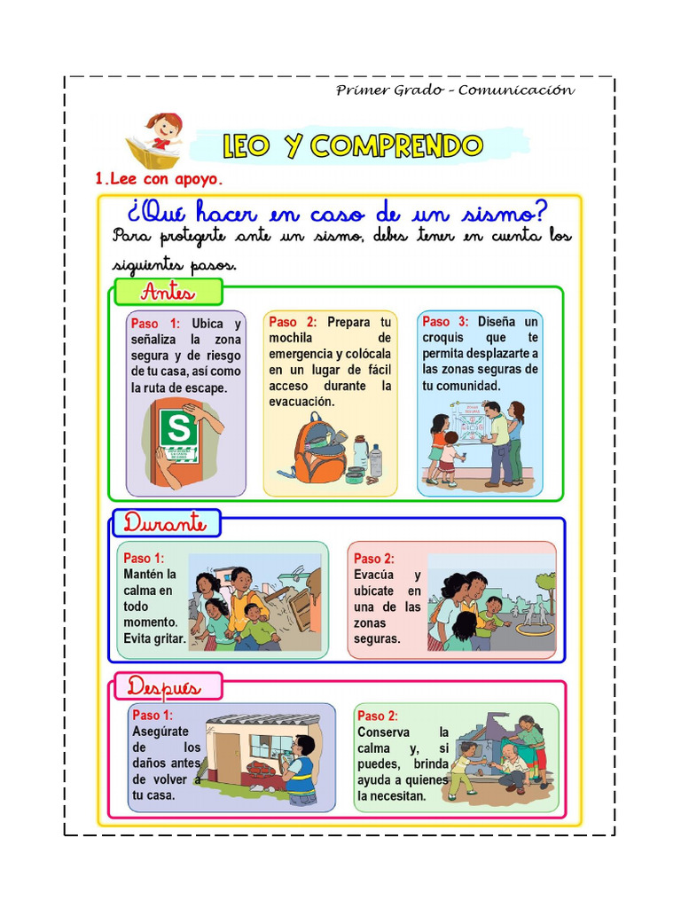 Ficha Com Lect. Sismo 18-06-25 | PDF