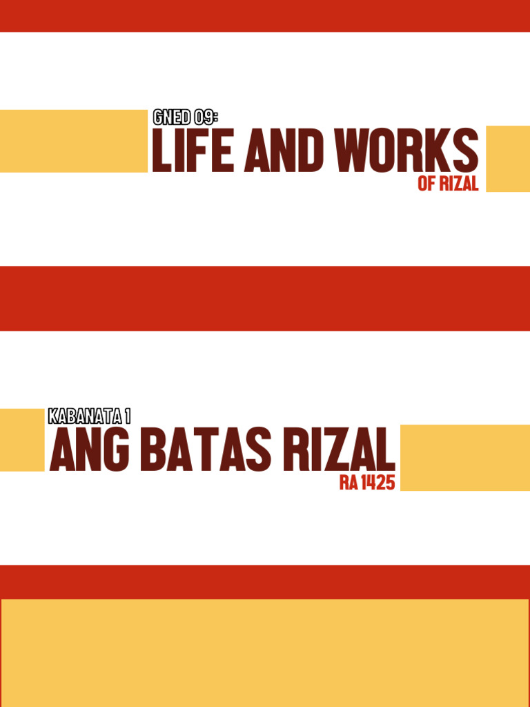 GNED 09 Kab 1 Batas Rizal | PDF