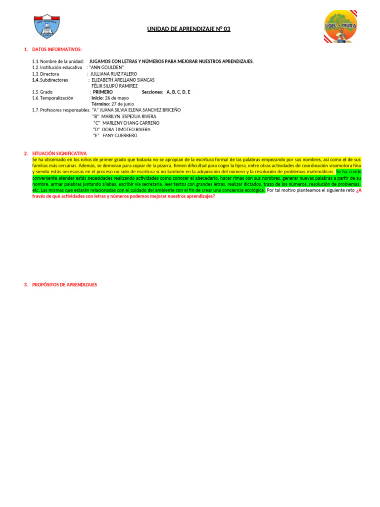 UNIDAD No. 3 - Mayo-Junio | PDF | Comunicación | Comunicación humana