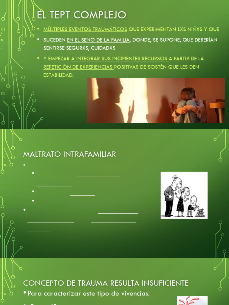 Tratamiento Del Trauma Complejo Pdf Trastorno De Estrés