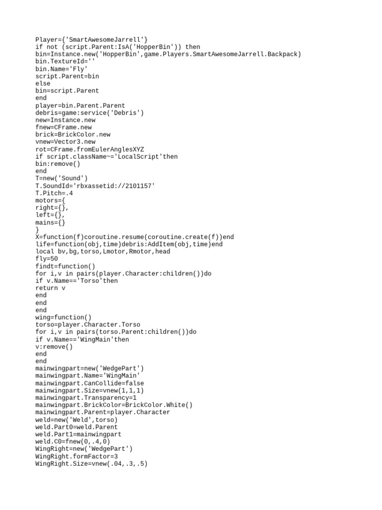 Superman Script (ROBLOX) | PDF