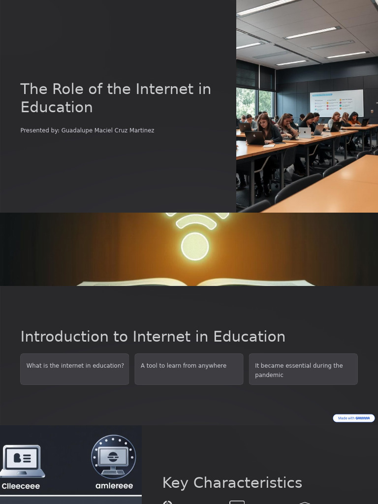 Internet's Impact on Education | PDF