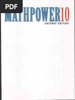 Grade 10 Math Textbook Ontario PDF | PDF | Textbook | Test (Assessment)