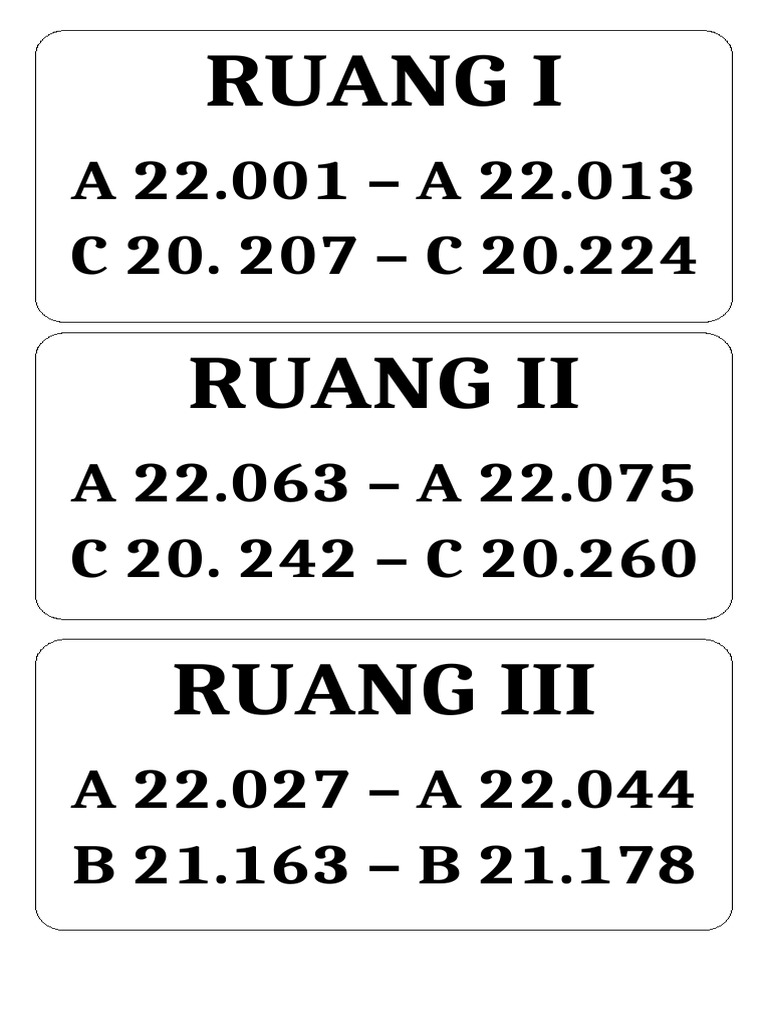 Ruang | PDF