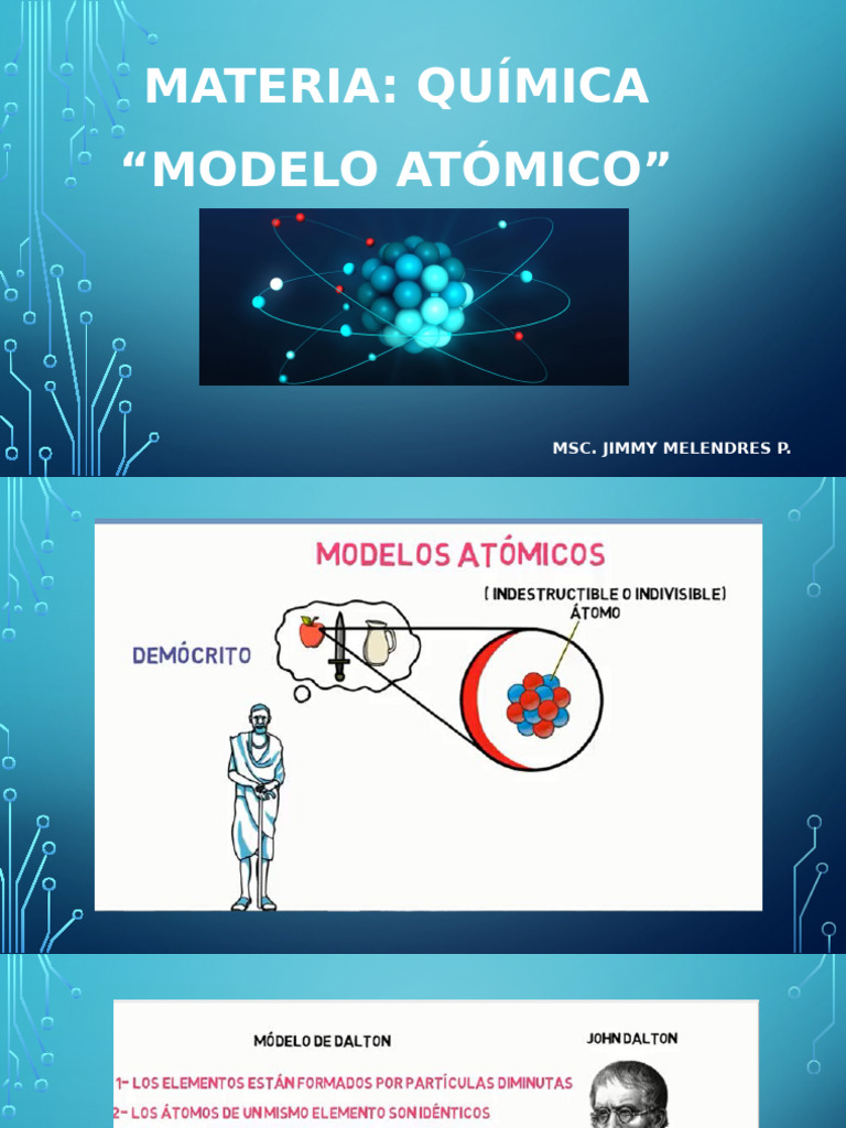 Modelo Atomico | PDF
