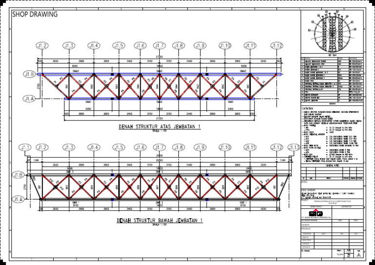 Contoh Kop Shop Drawing | PDF