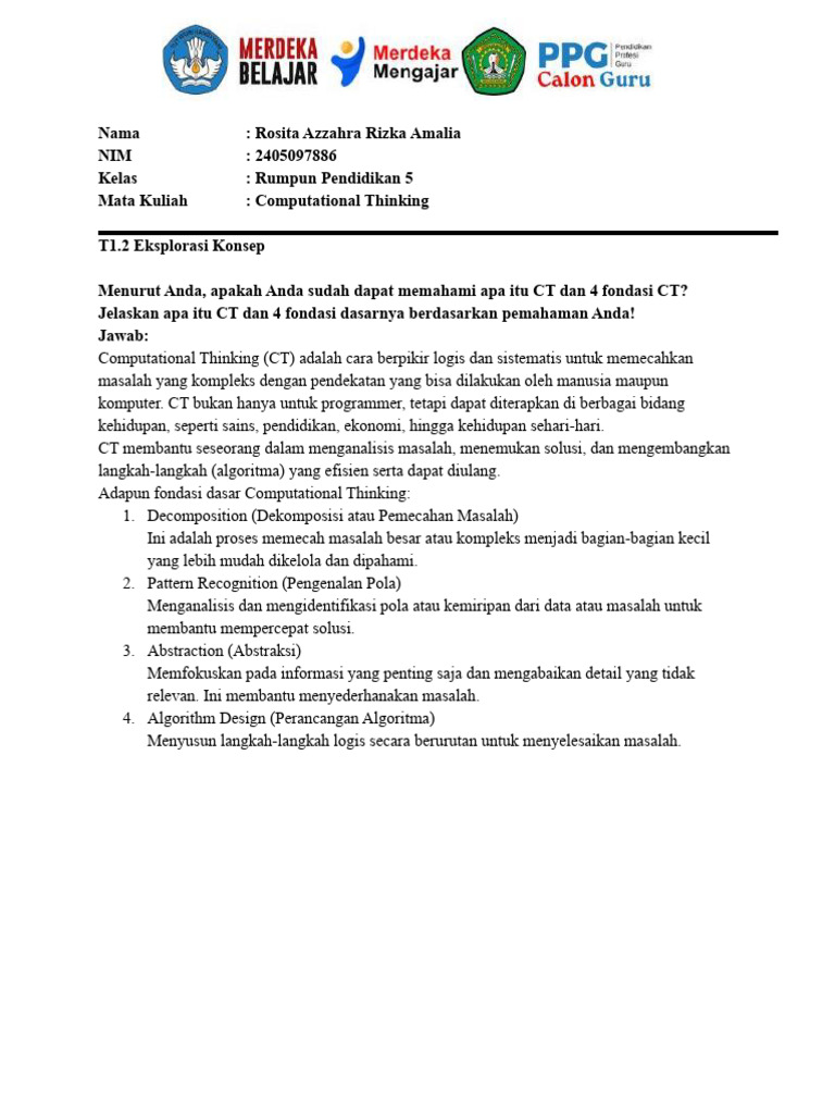 t1.2 Eksplorasi Konsep | PDF