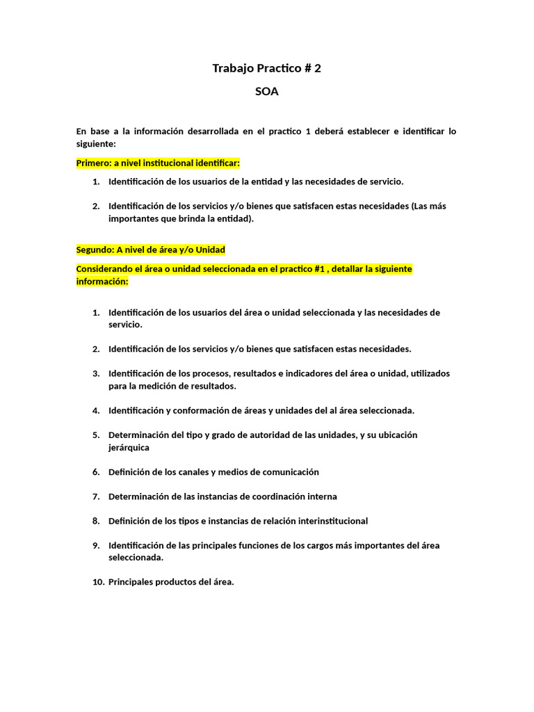 Practico 2 - SOA 2 | PDF