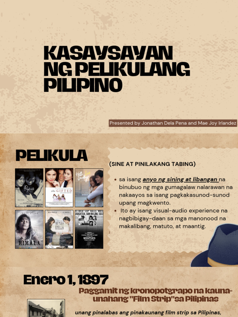 Kasaysayan NG Pelikulang Pilipino 1 | PDF