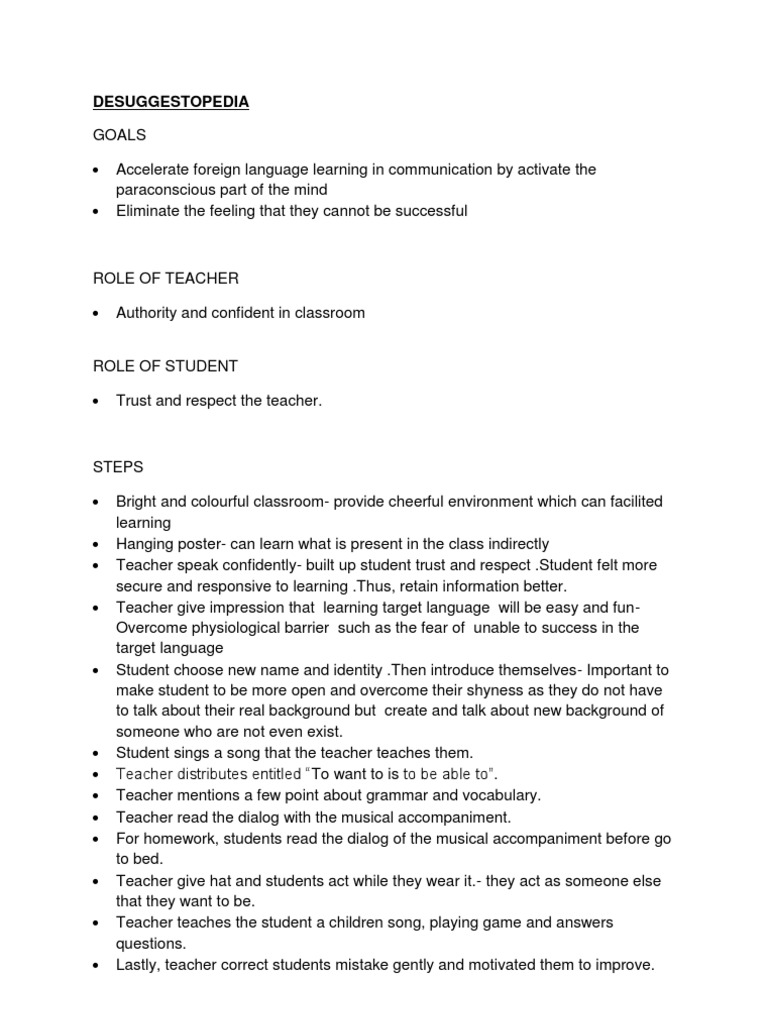 DESUGGESTOPEDIA | Download Free PDF | Teachers | Learning