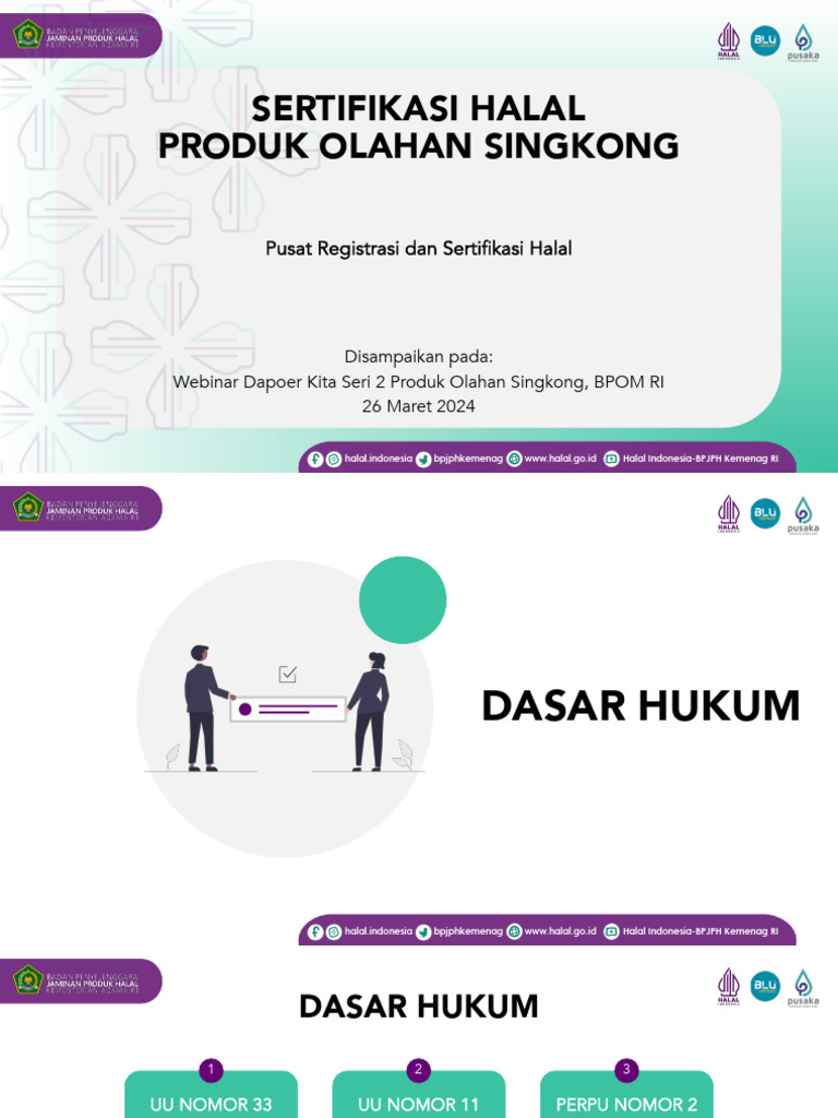 Proses Sertifikasi Halal Produk Kuliner | PDF
