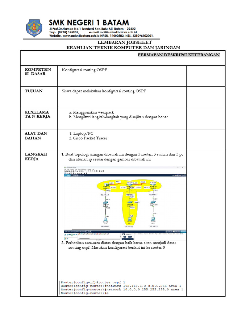 Jatra Rizki Darmawan - Latihan Konfigurasi Routing OSPF - XI TKJ Axioo ...