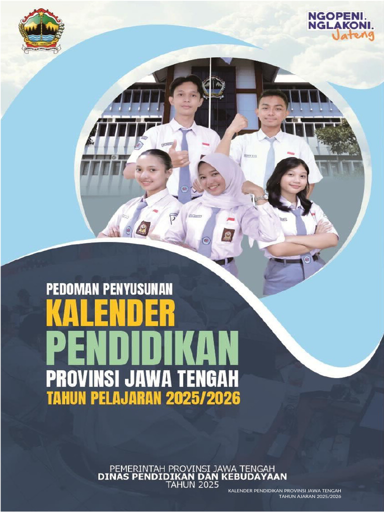Kalender Pendidikan Jateng 2025/2026 | PDF