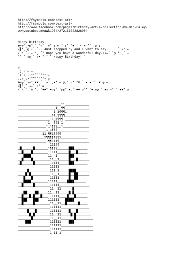 Ascii | PDF