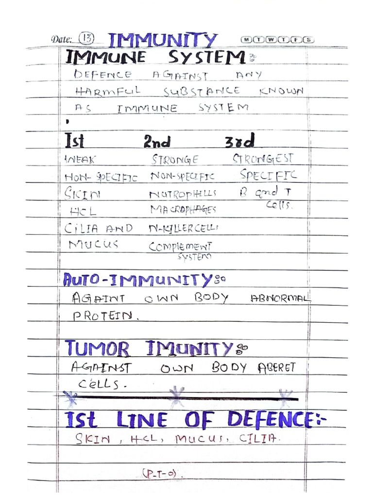 Immunity - Engeecon by Jawad Ali Khan Sir | PDF