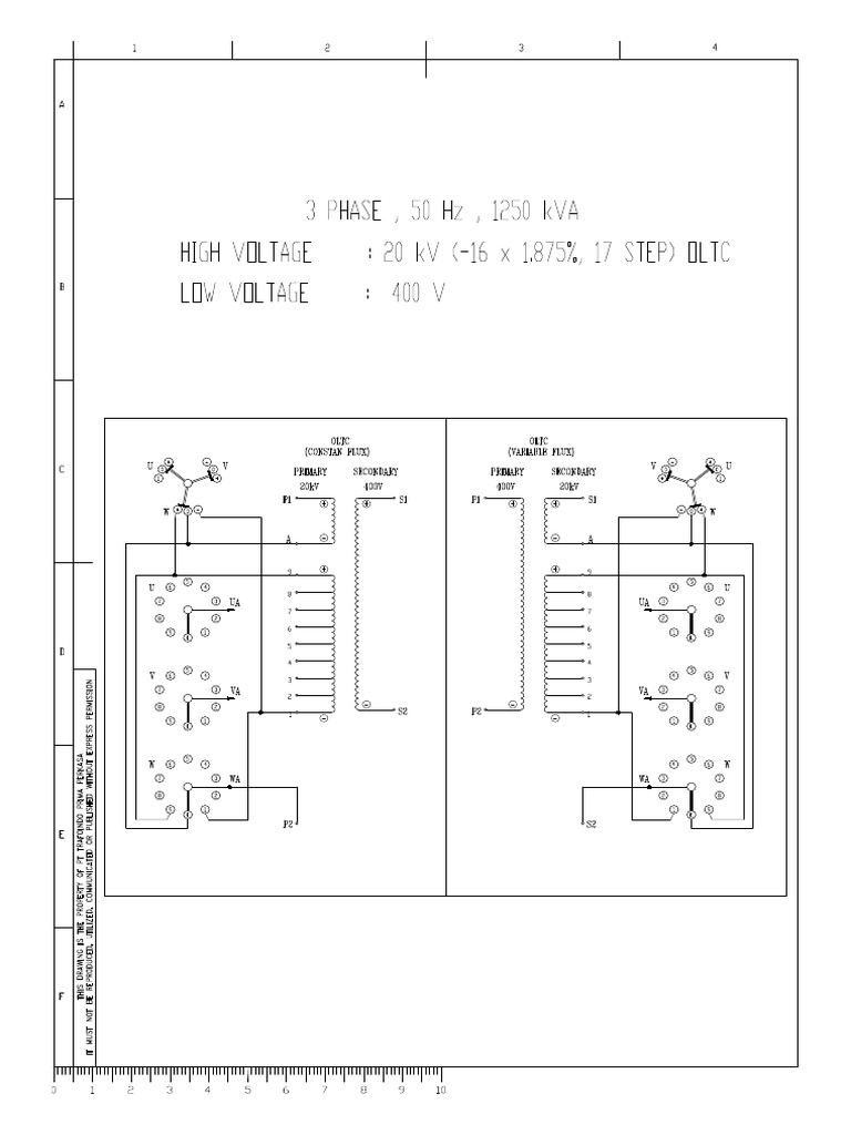 Detail Diagram Connection (CFVV & VFVV) | PDF