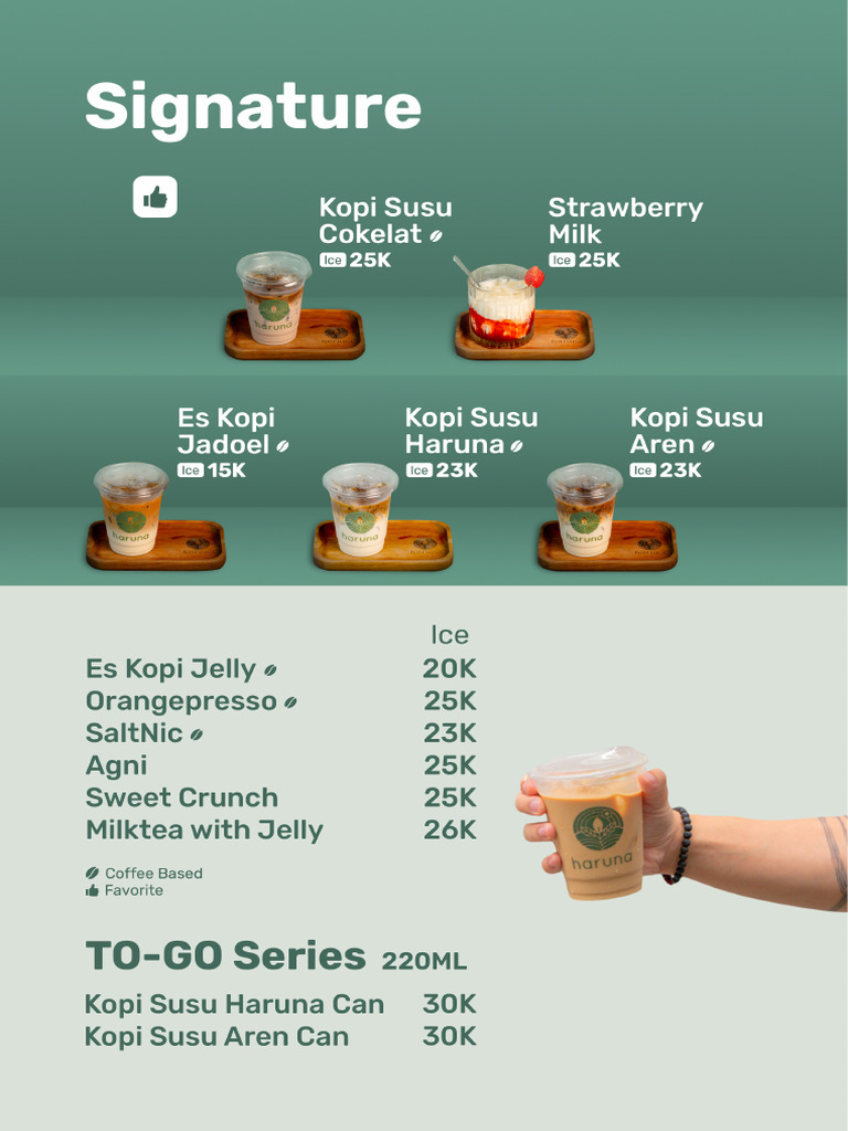 Haruna's Menu Book | PDF
