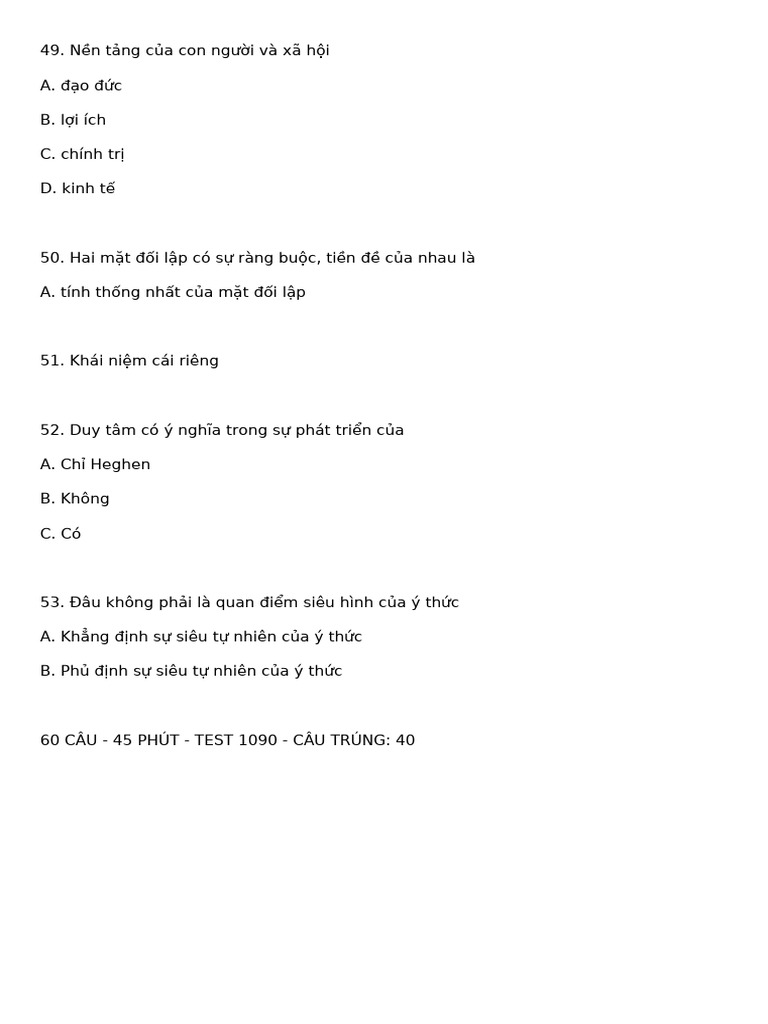 Test Questions Unicode | PDF