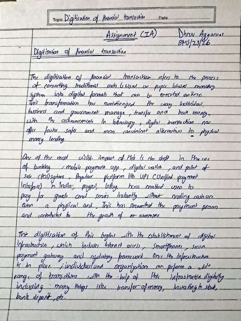 Ia Assignment (Bms 23 26) | PDF