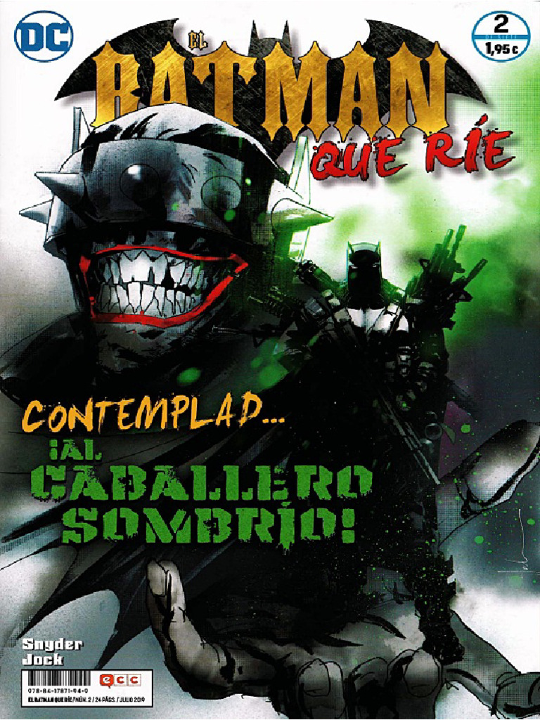 El Batman Que Rie 02 (ECC) | PDF