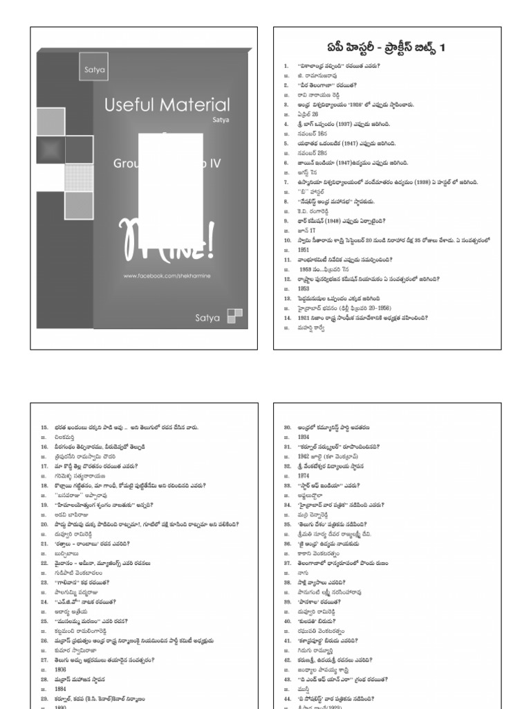 02 AP History Practice Bits | PDF