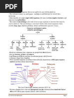 Biodiversity and Classificationof Microorganisms | PDF | Bacteria ...