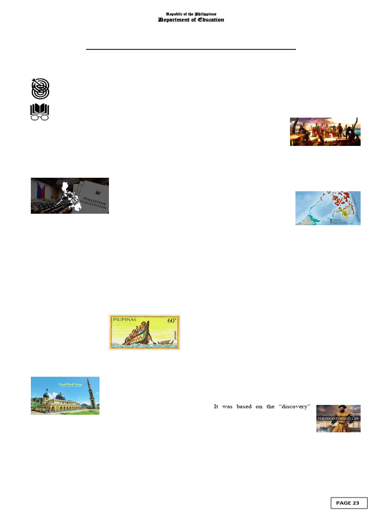 HUMSS (PPG) Module 5 - Historical Background of The Philippine ...