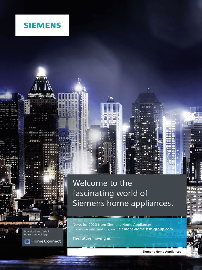 MCDOC03324260 Siemens IFA Neuheiten Flyer 2020 RZ en Screen | PDF ...