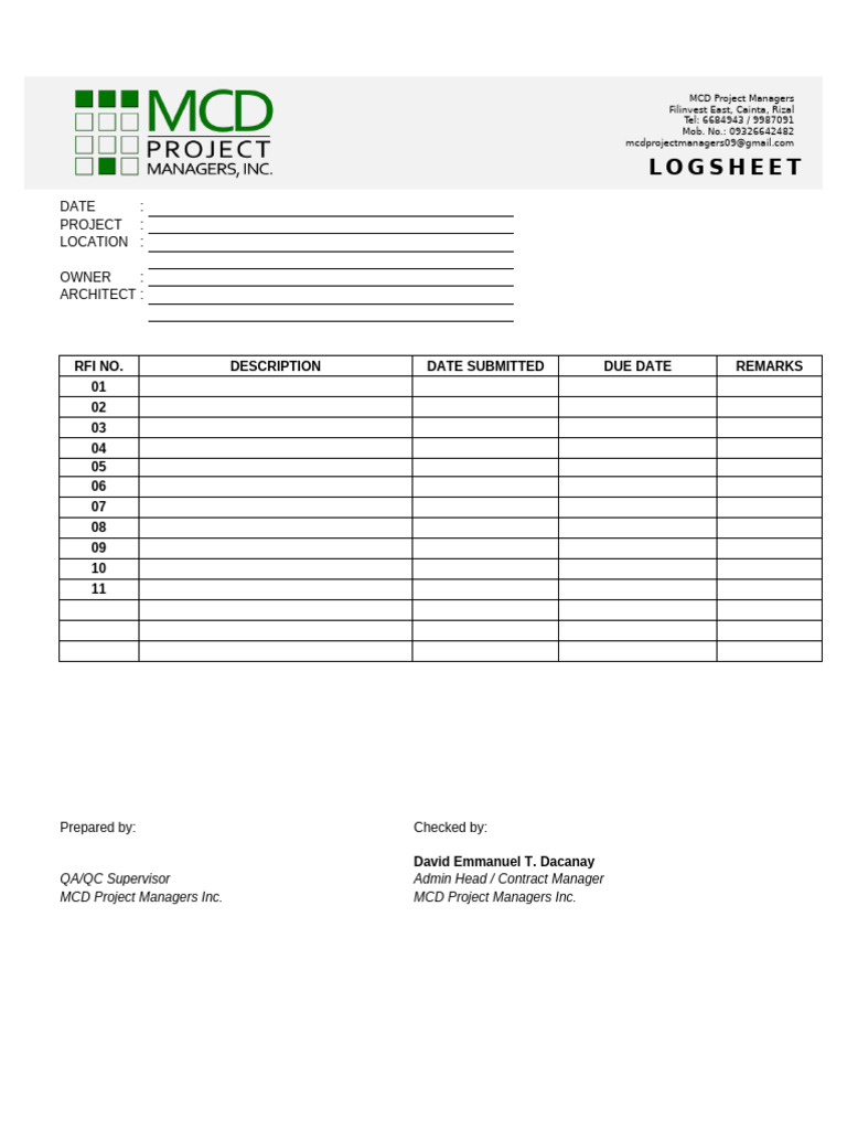 Pua - Request For Information | PDF