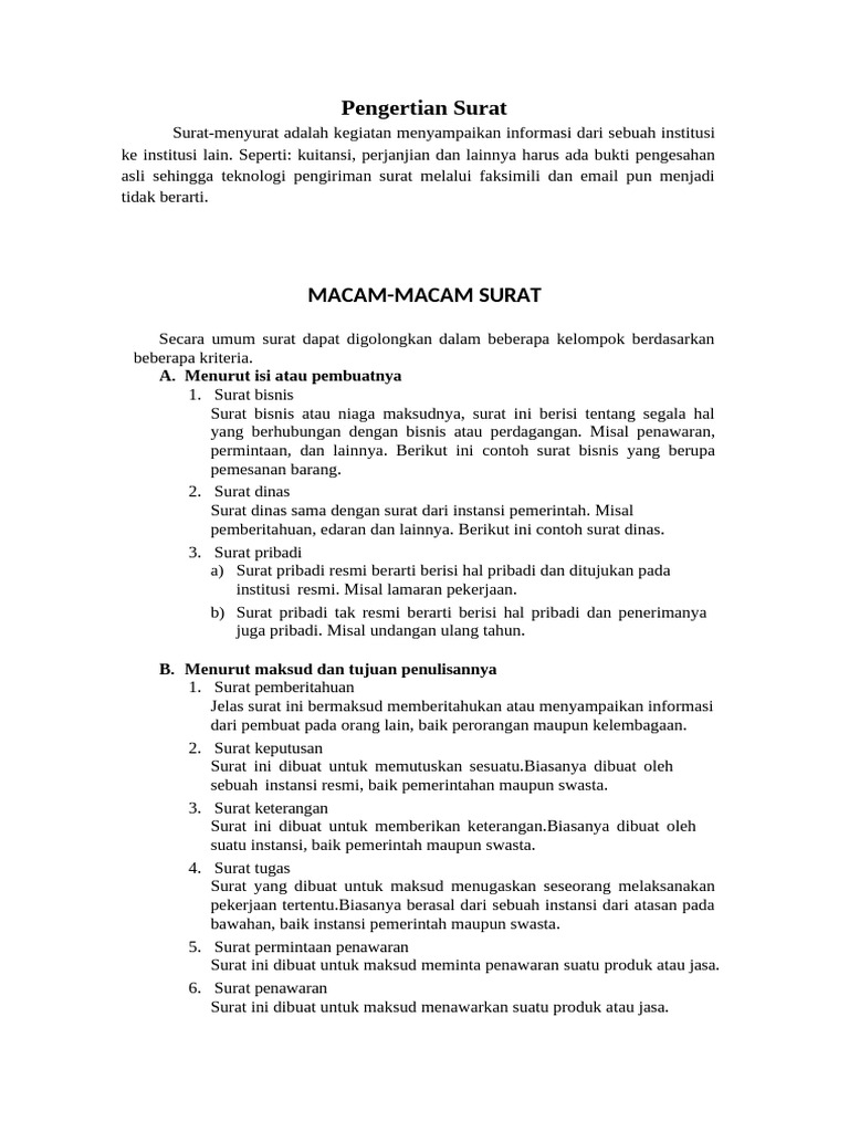 Mengenal Surat | PDF
