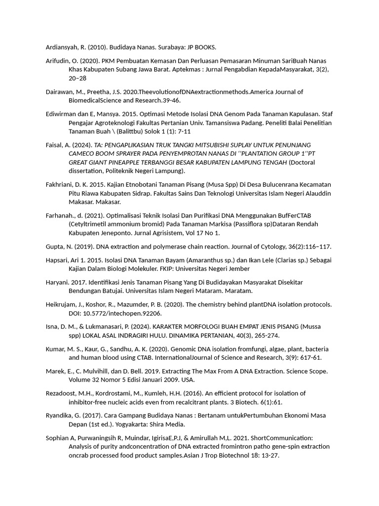 Dapus Biotek | PDF