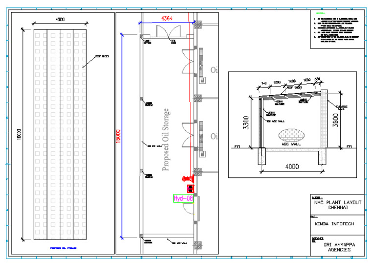 NTN Nei Layout of Oil Store | PDF