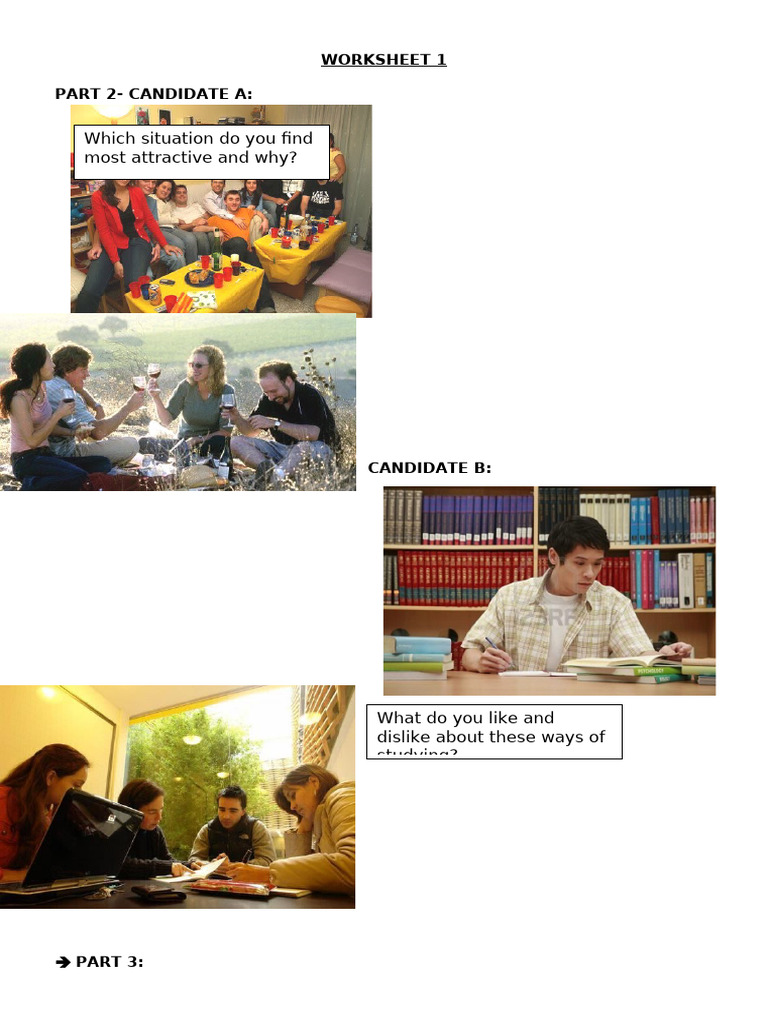 Fce Speaking Mock | PDF