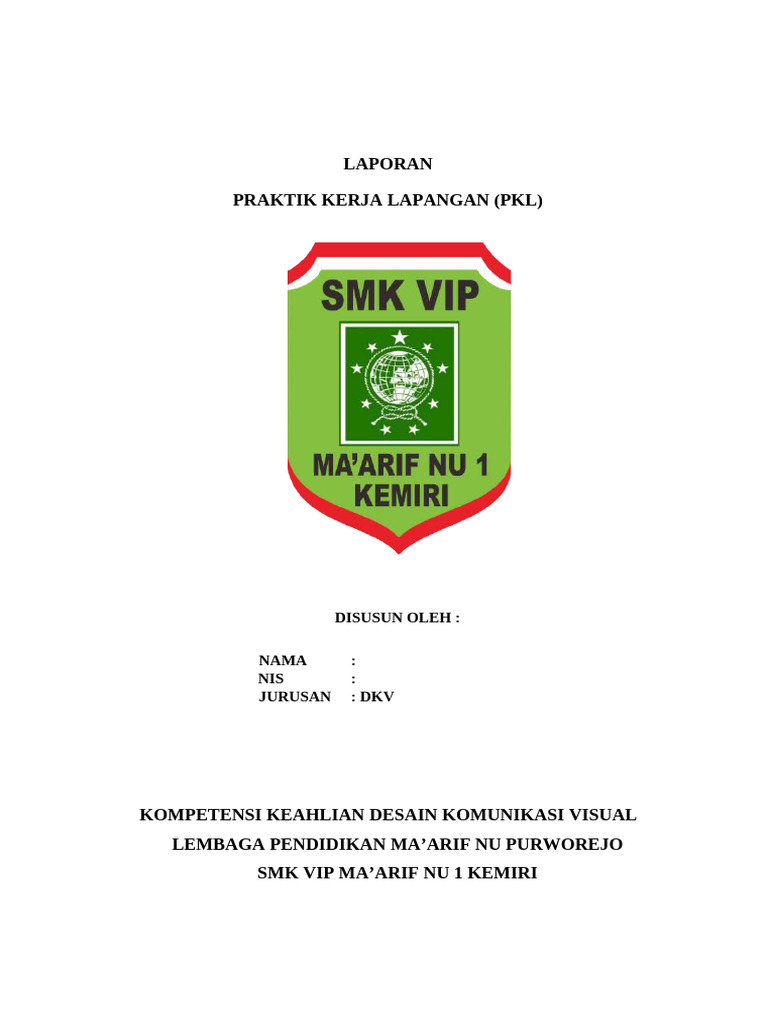 Format Laporan DKV | PDF