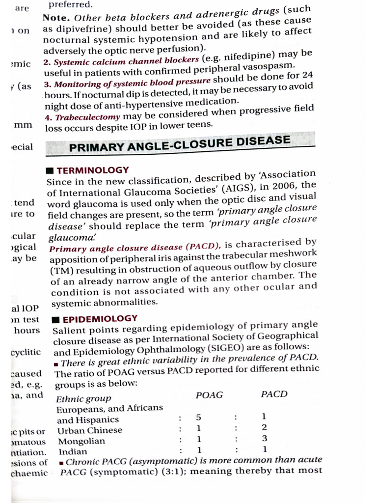 Angle Closure | PDF