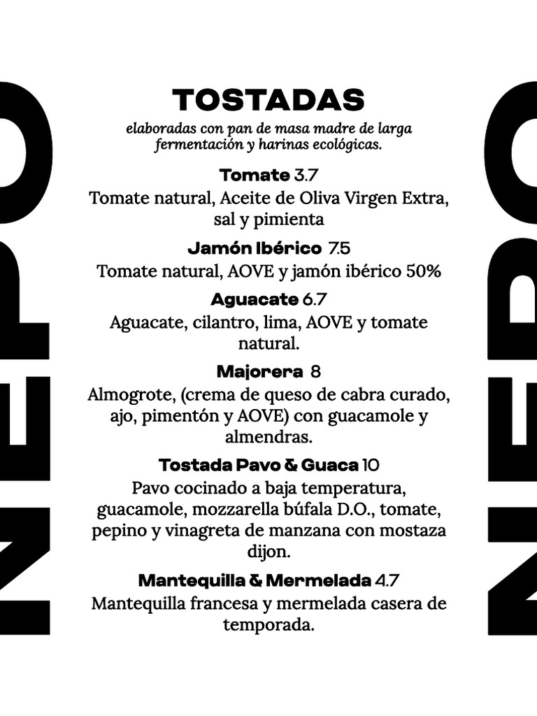 Tostadas | PDF
