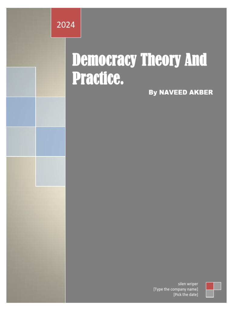 Understanding Democracy: Theory & Types | PDF | Rule Of Law | Political ...