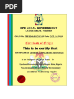 Nigeria Health Declaration Form Details | PDF