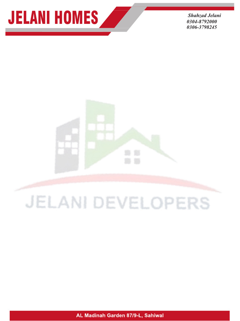 Jelani Developers Letter Head | PDF