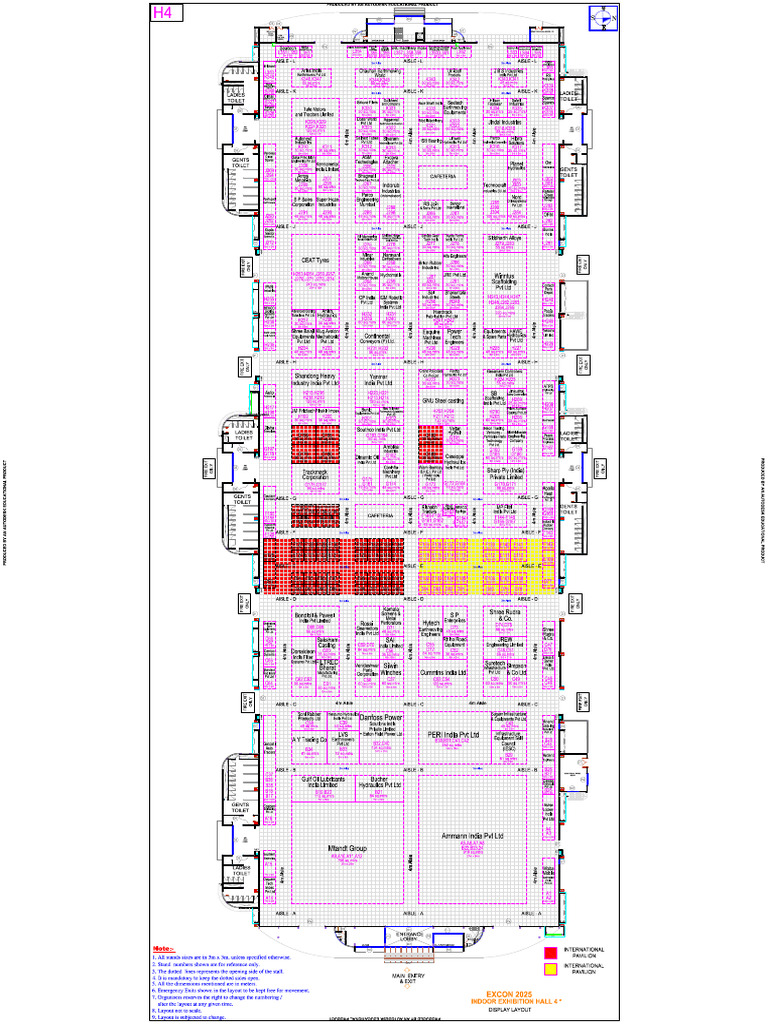 Excon 2025 - Hall - 4 - Lower-11.06.25 | PDF