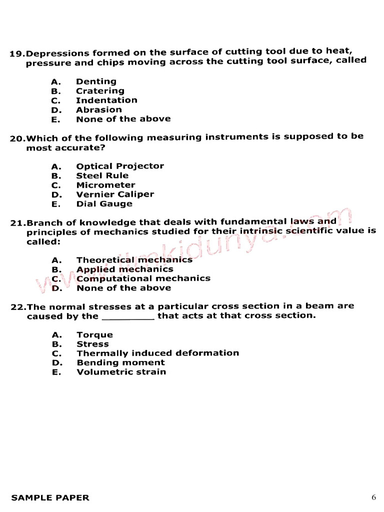 NTS Test Format | PDF