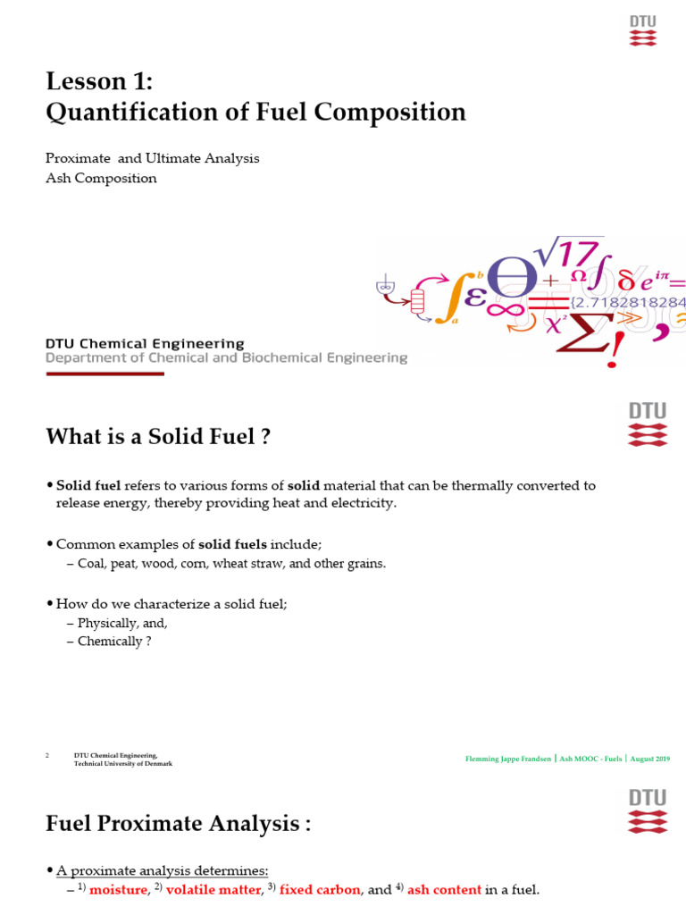 Fuels MOOC 2019 W 2 L 1 How To Quantify Fuel Composition | PDF | Fuels ...