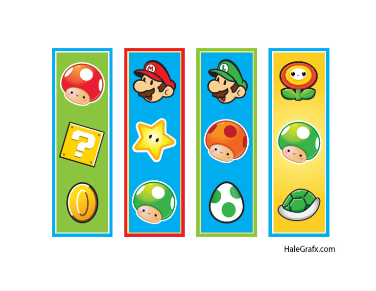 Super Mario Bookmarks | PDF