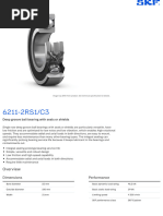 6205 - Deep Groove Ball Bearings - SKF | PDF | License | Bearing (Mechanical)
