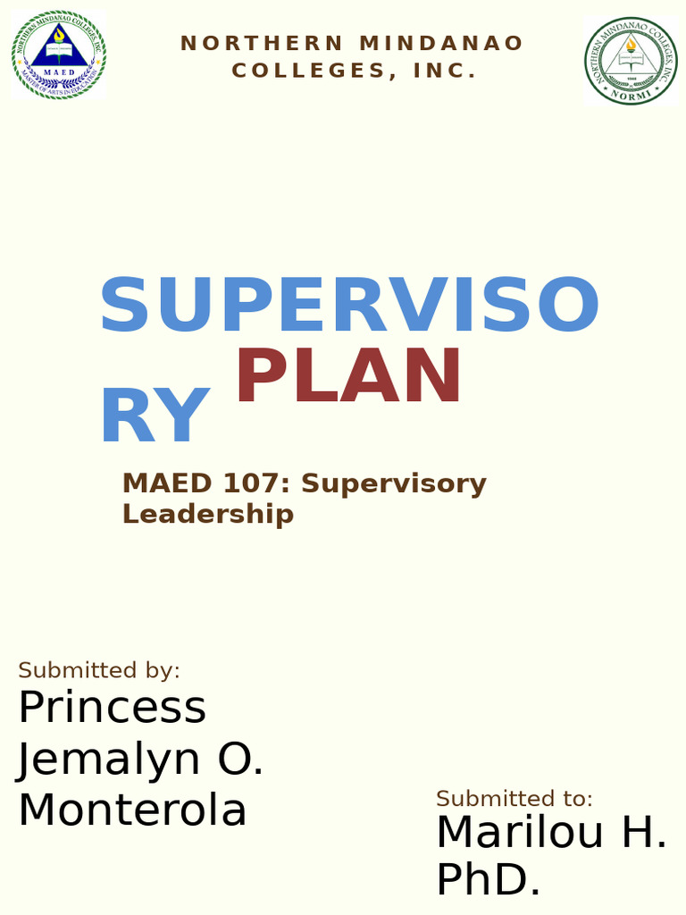 Cover Page (MAED 107) | PDF