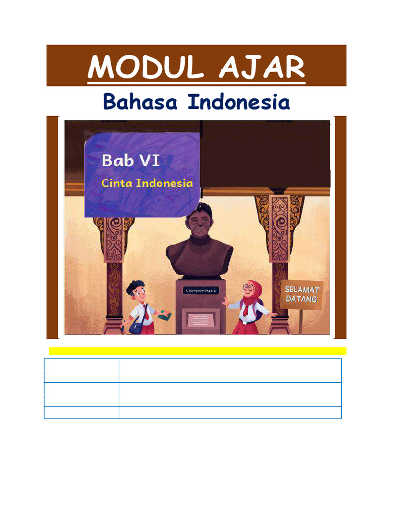Modul Ajar Bab 6 (1) - Compressed | PDF