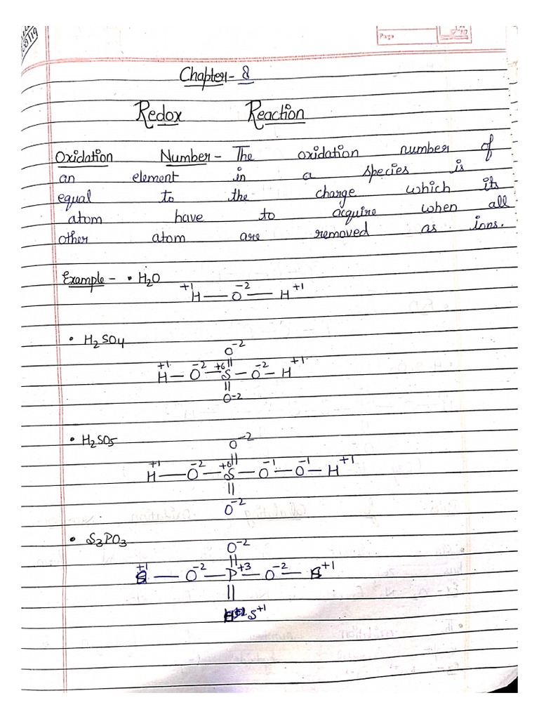 Redox Reaction | PDF